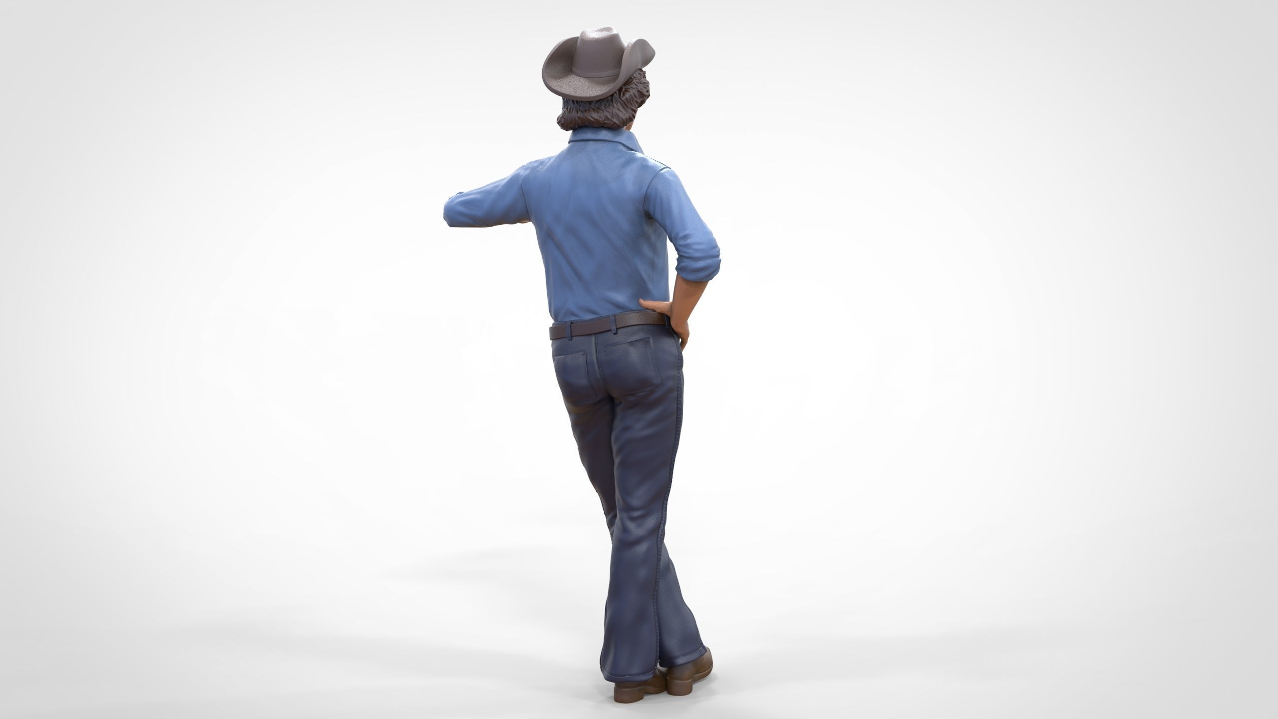 N2 Luke Duke The dukes of Hazzard 3D model 3D printable | CGTrader