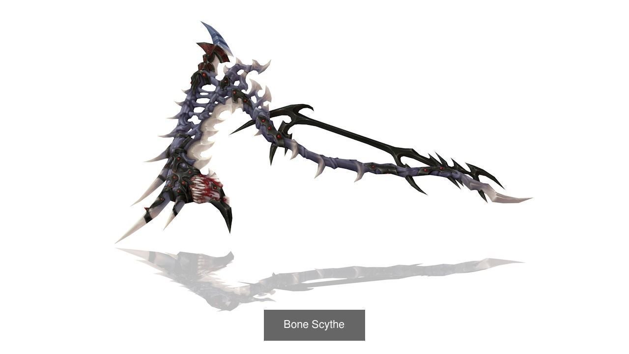 36 - Fantasy Scythes Collection | CGTrader