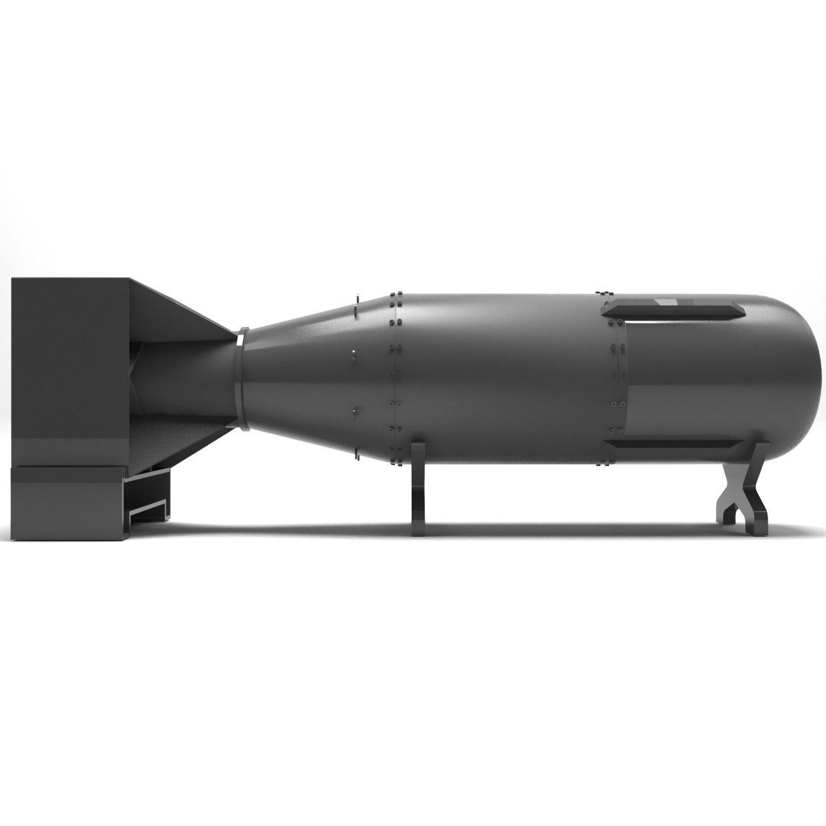 Nuclear Bomb free 3D model | CGTrader