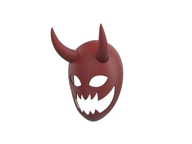 Prop056 Devil Mask 3D model | CGTrader