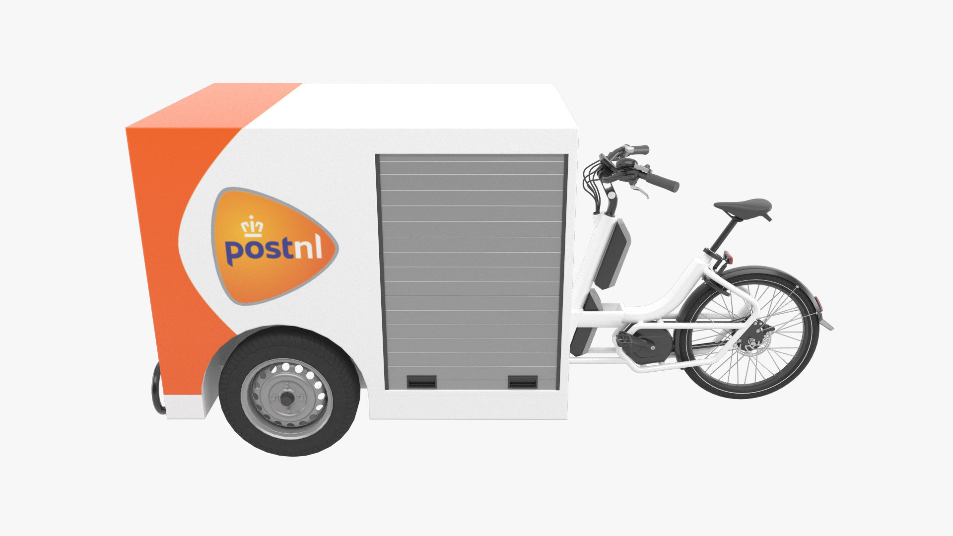 Urban Arrow Parcel PostNL 3D model | CGTrader