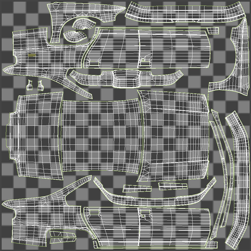 3D model 90s generic sedan VR / AR / low-poly | CGTrader