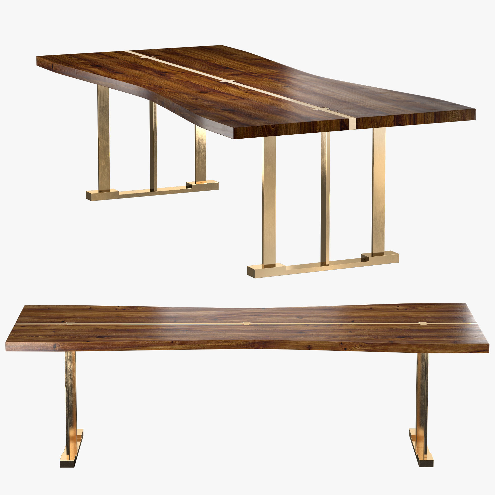 Collage Table 3D model | CGTrader