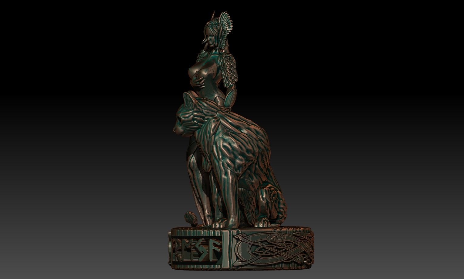 Freya 3D model 3D printable | CGTrader