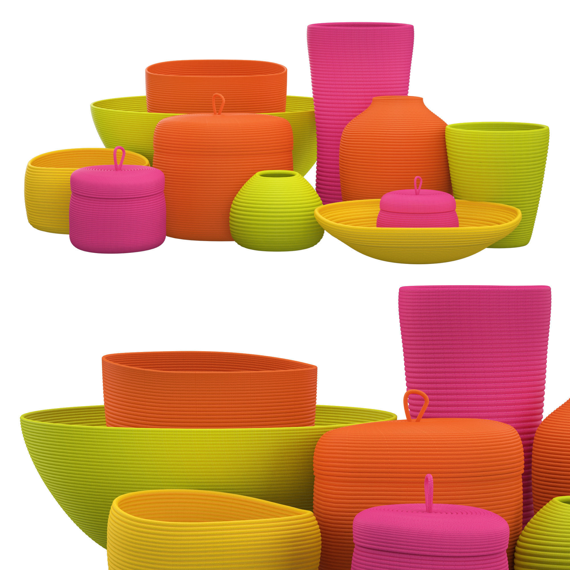 Sika set 3D model | CGTrader