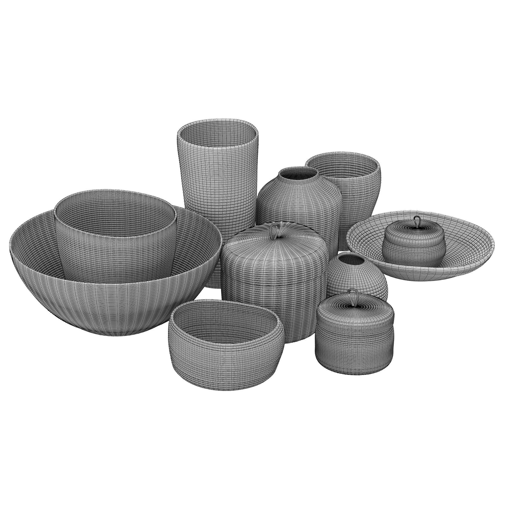 Sika set 3D model | CGTrader