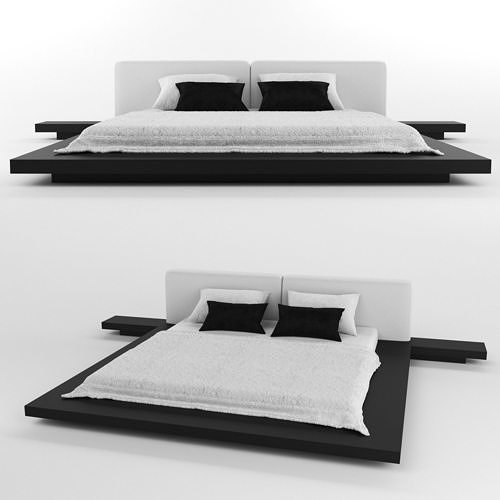 Modloft Worth King Bed 3D model | CGTrader