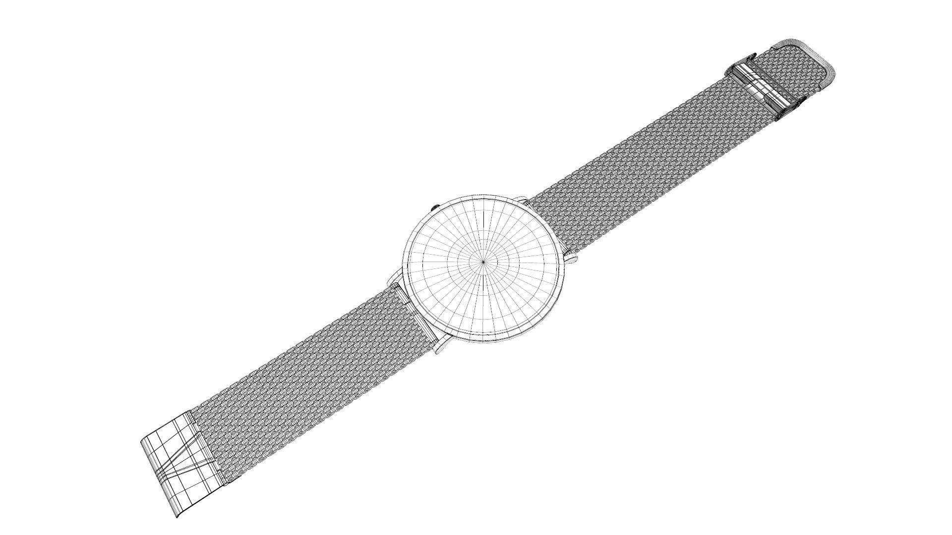 Wrist watch 3d model 3D model | CGTrader