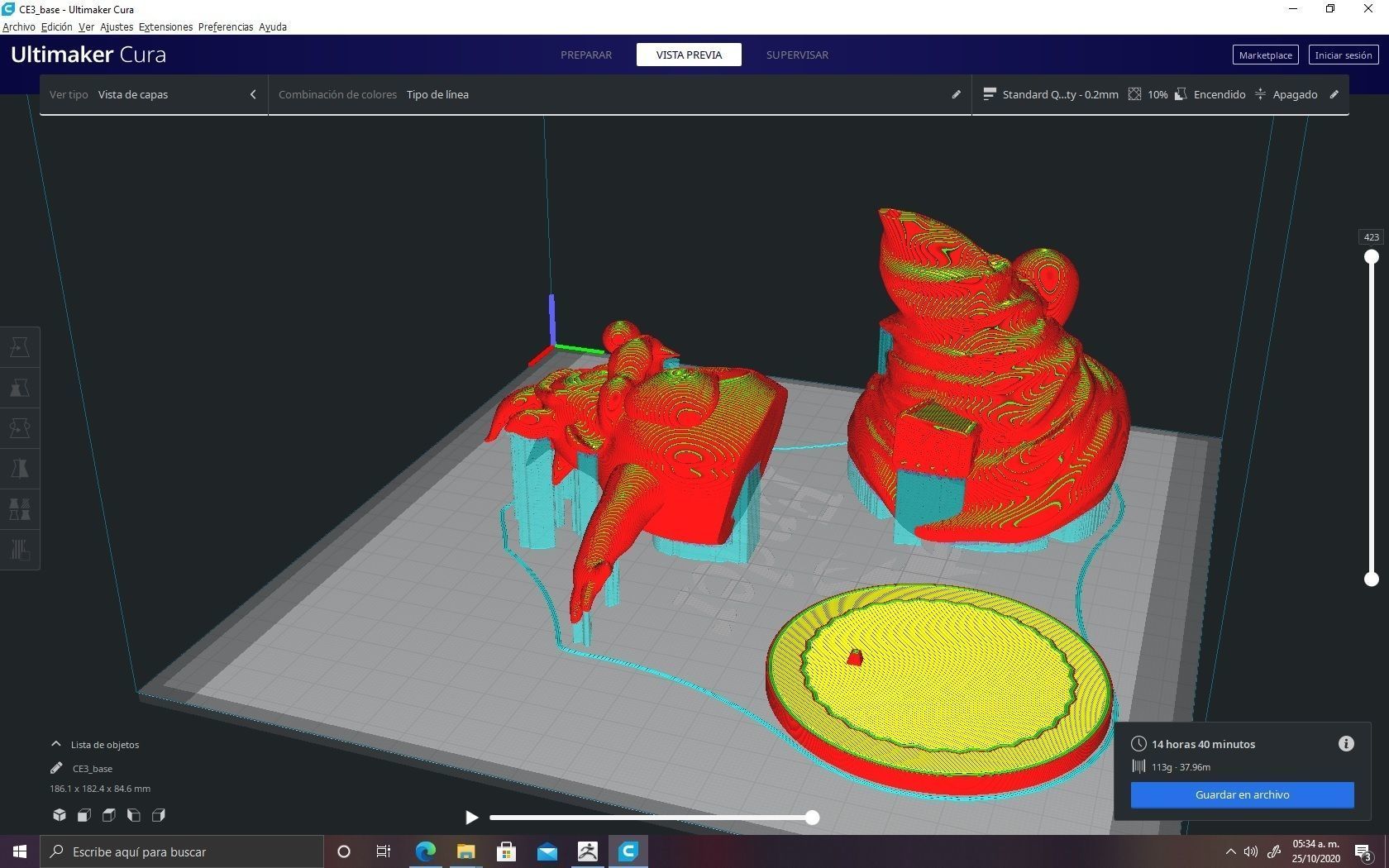 baby taz 3D model 3D printable | CGTrader