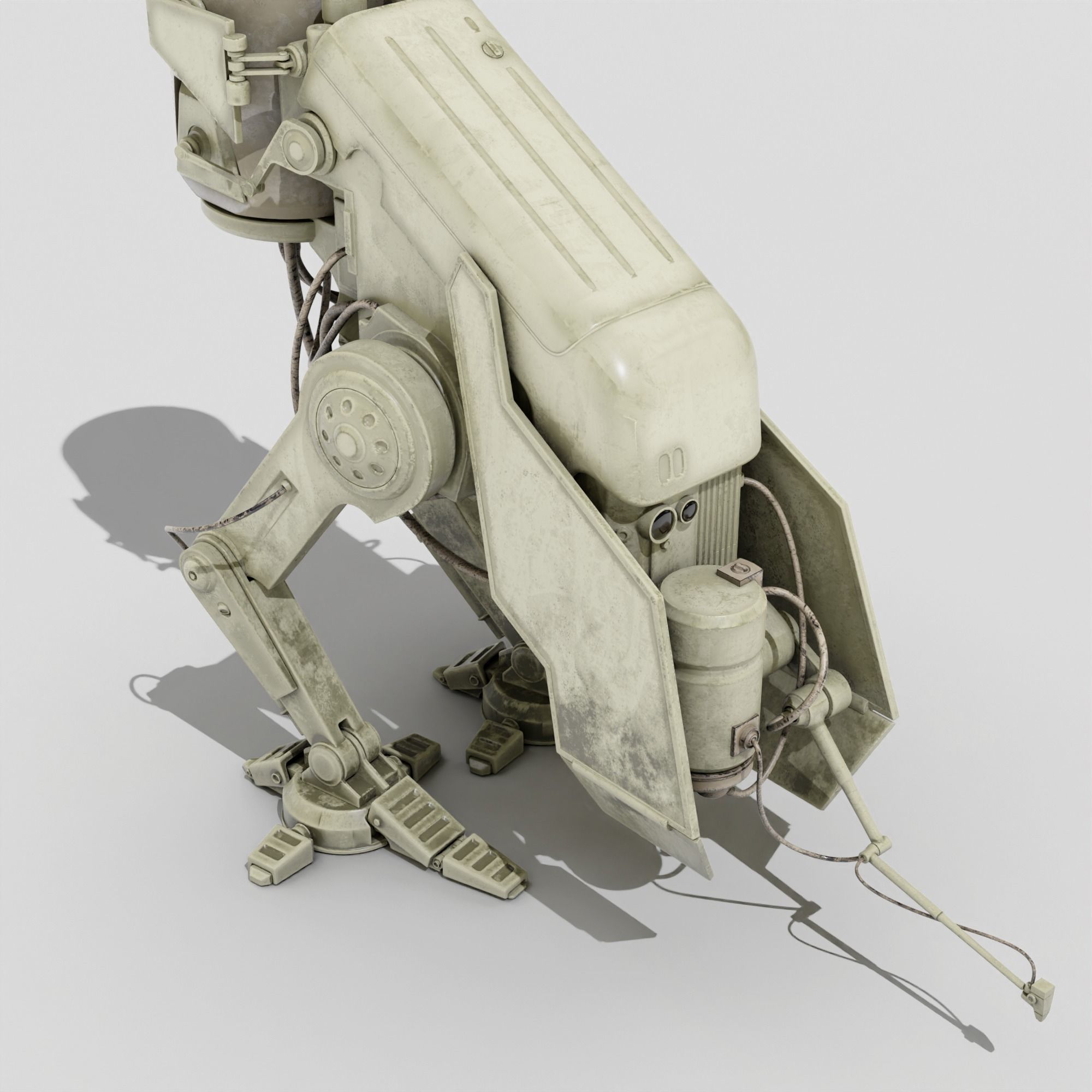 Star Wars Farming Droid free 3D model | CGTrader