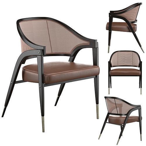 A-frame Chair by Edward Wormley 3D model | CGTrader