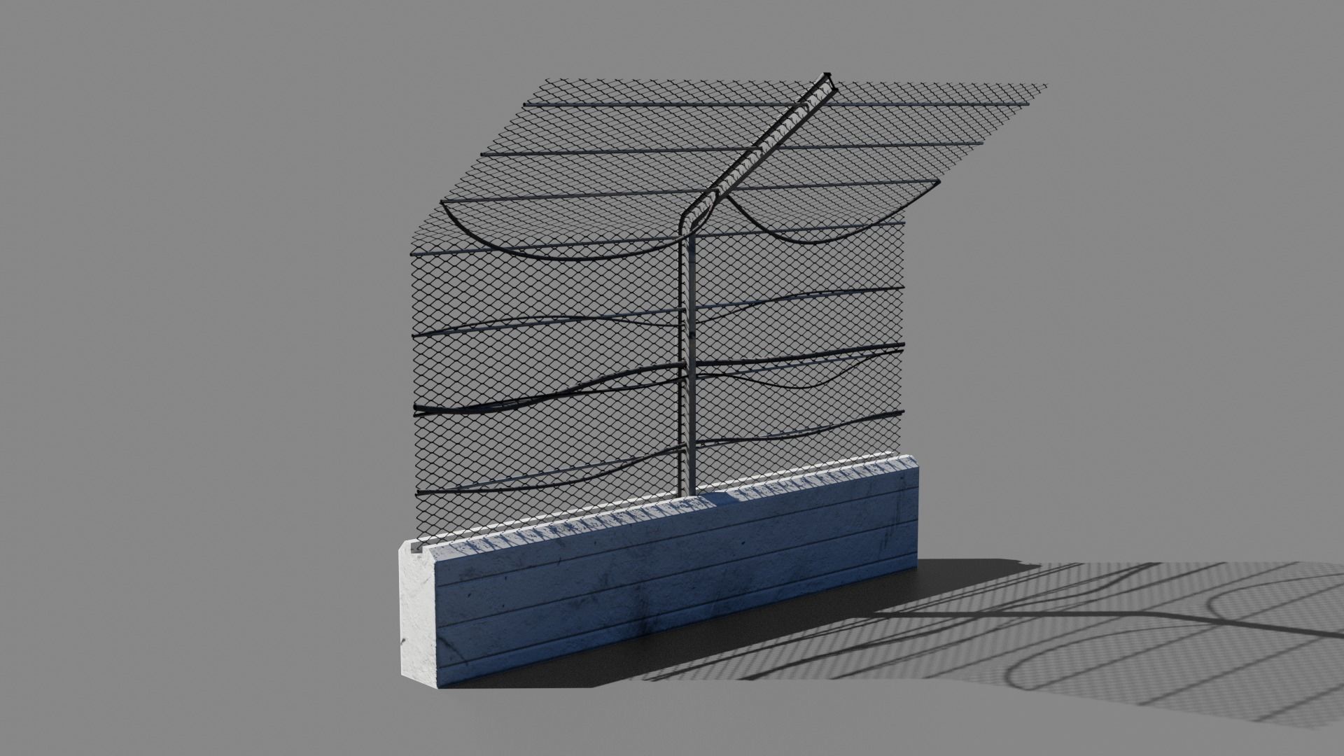 3D model Catch Fence VR / AR / low-poly | CGTrader