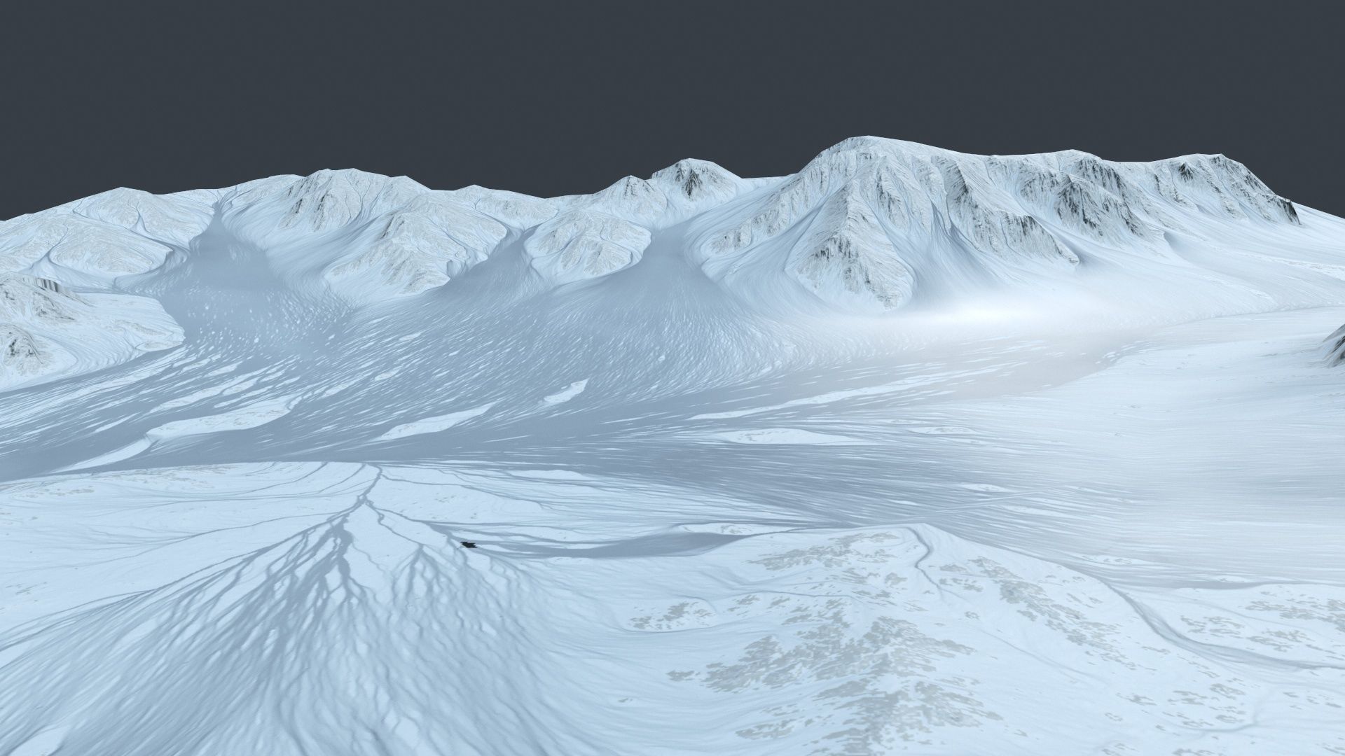 3D model Snow Landscapes Collection VR / AR / low-poly | CGTrader