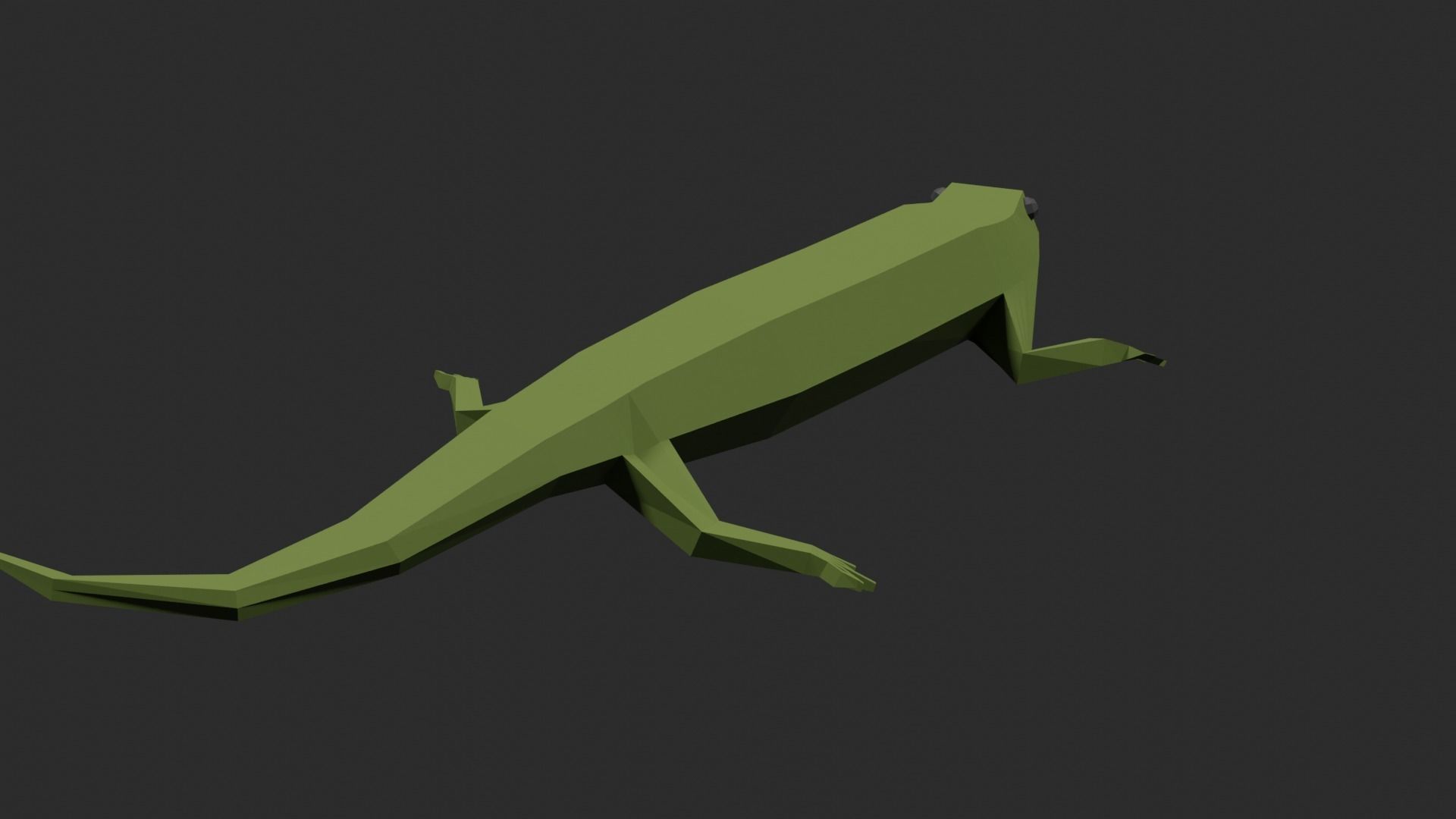 3D model Lowpoly Lizard VR / AR / low-poly | CGTrader
