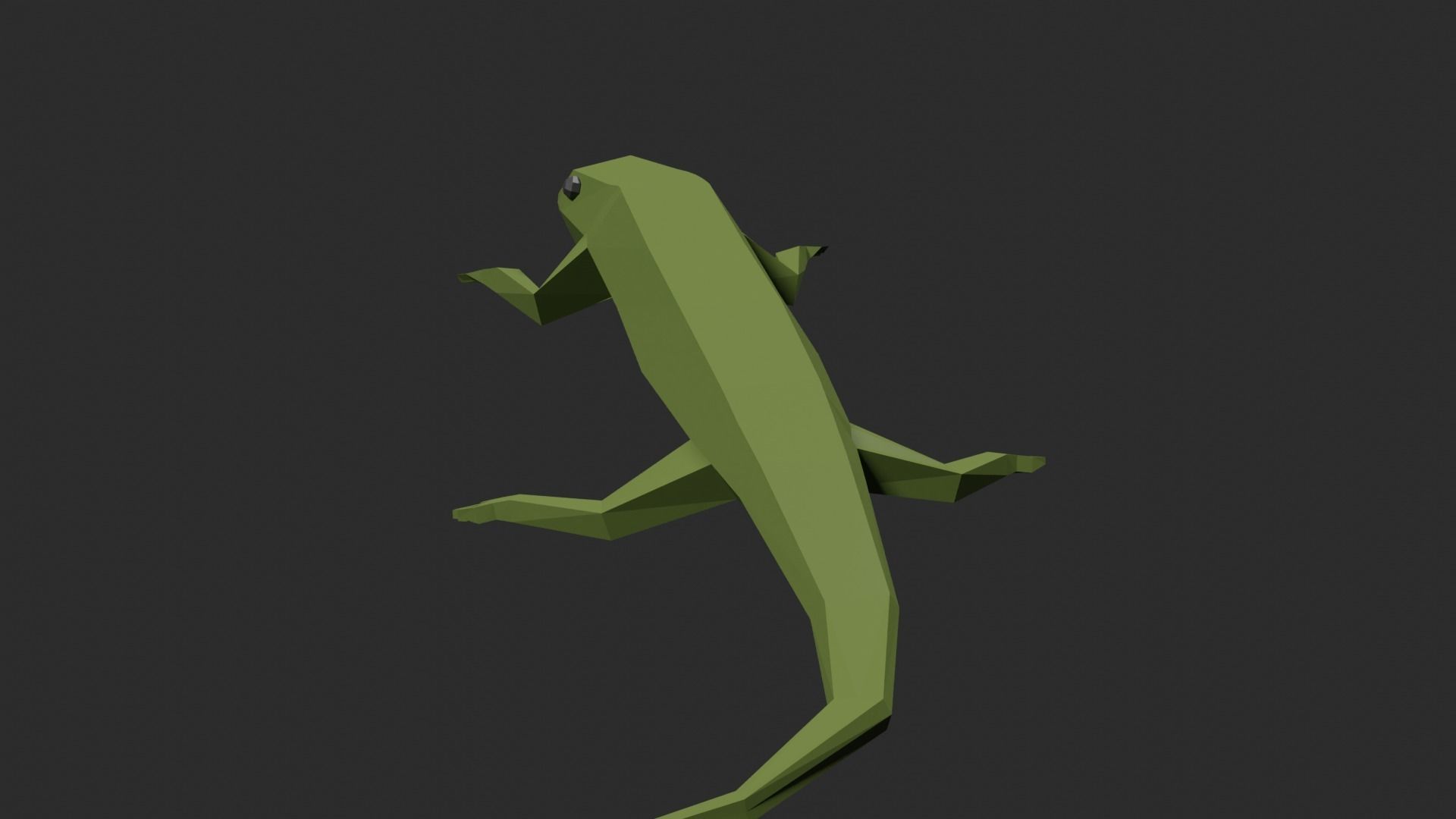 3D model Lowpoly Lizard VR / AR / low-poly | CGTrader