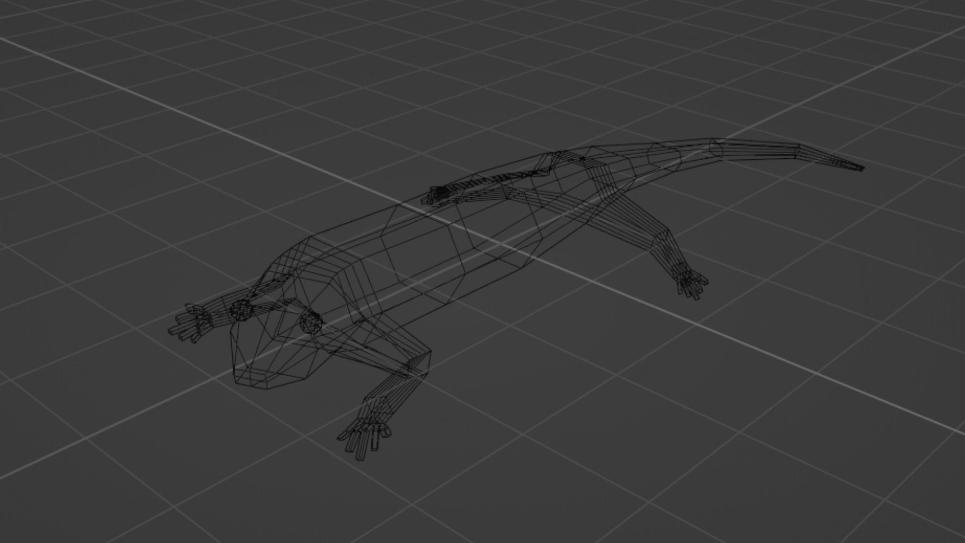 3D model Lowpoly Lizard VR / AR / low-poly | CGTrader