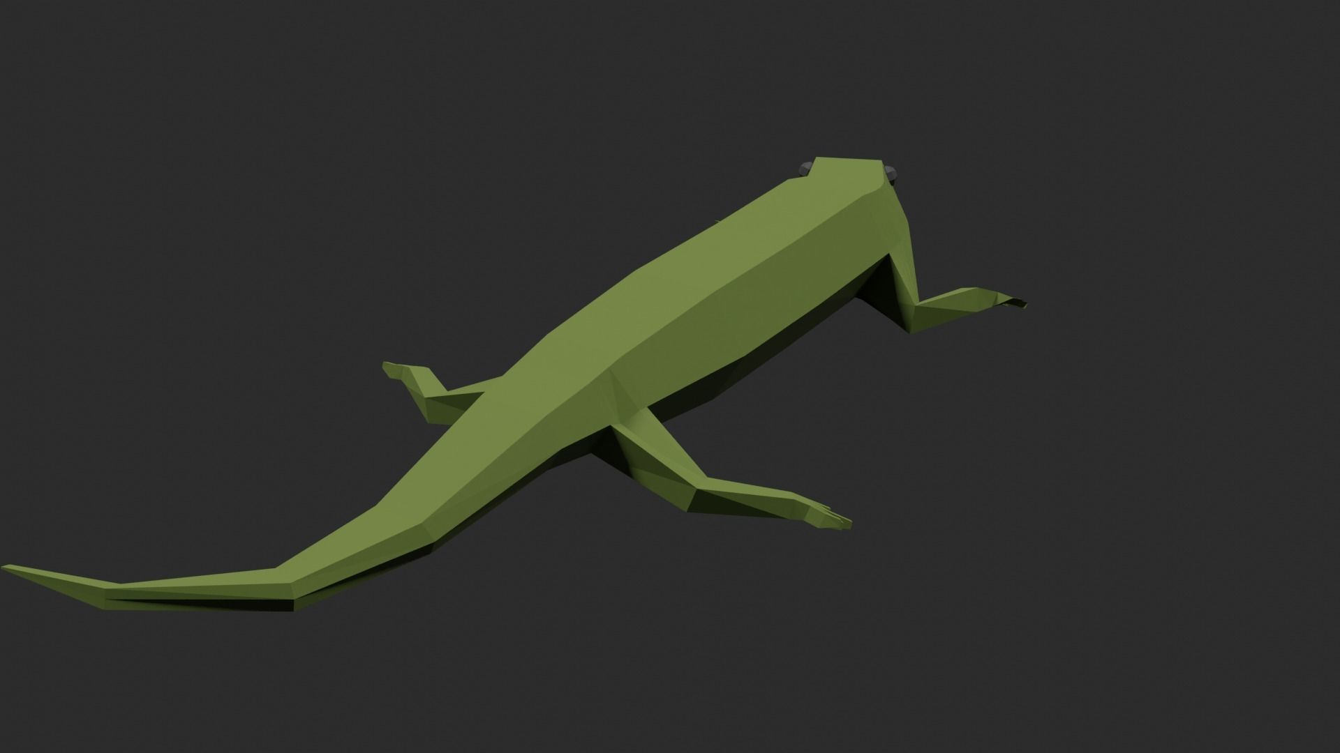 3D model Lowpoly Lizard VR / AR / low-poly | CGTrader