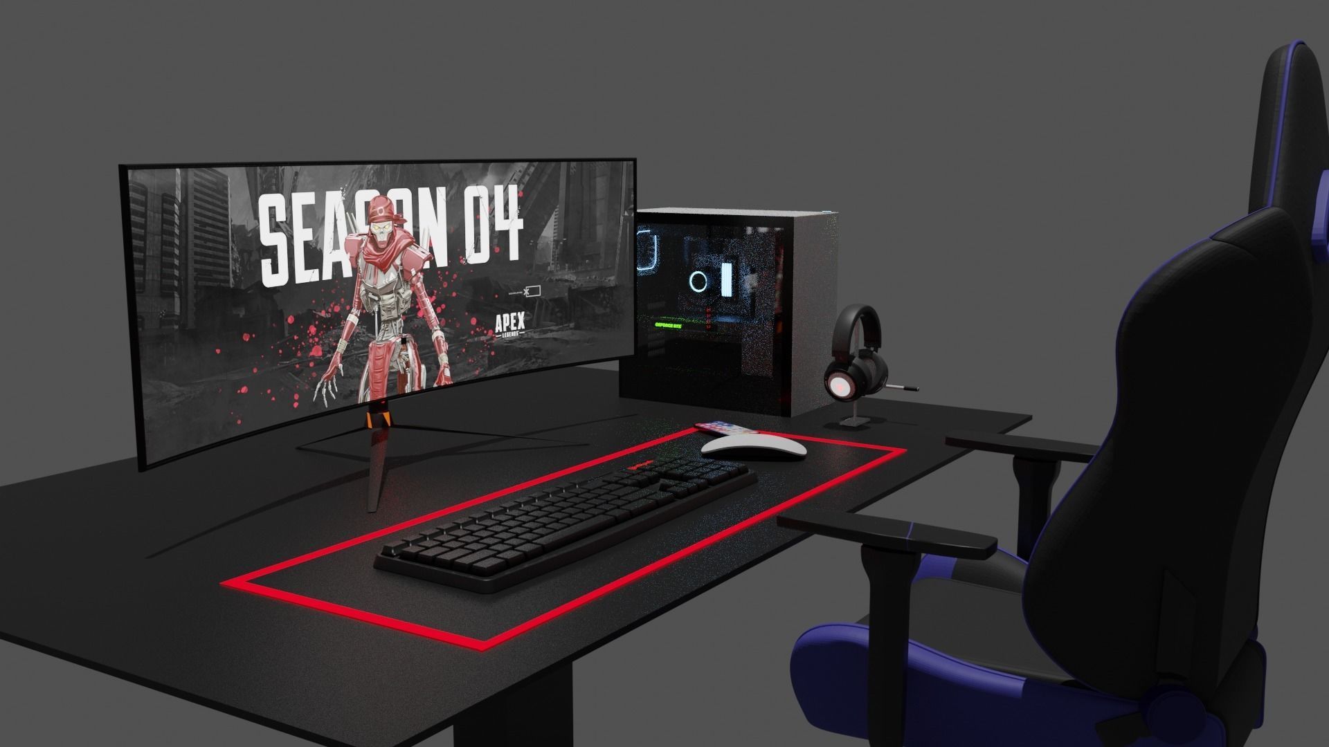 3D model of Gaming Pc 3D model | CGTrader