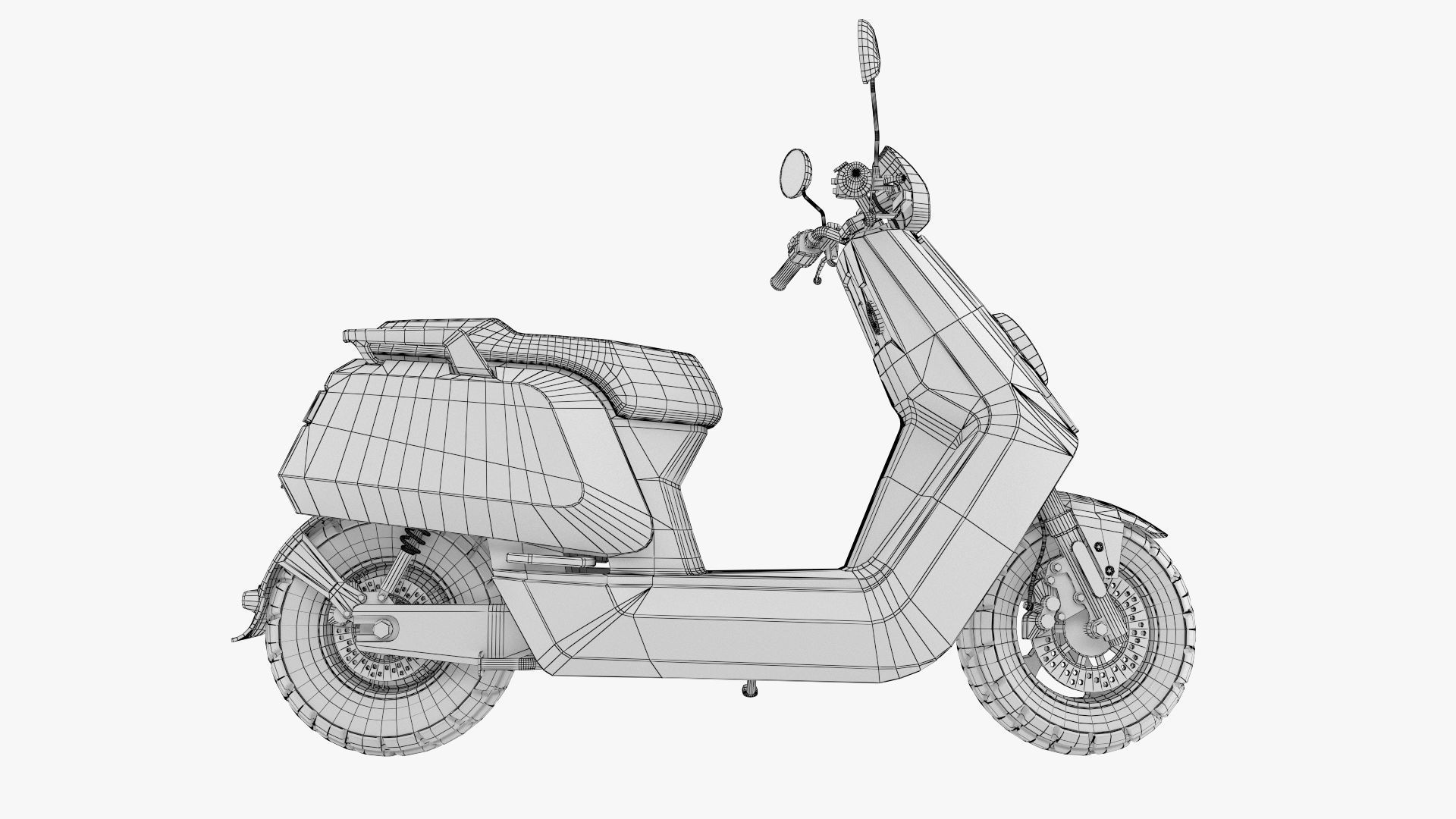 3D model Electric Scooter Felyx VR / AR / low-poly | CGTrader