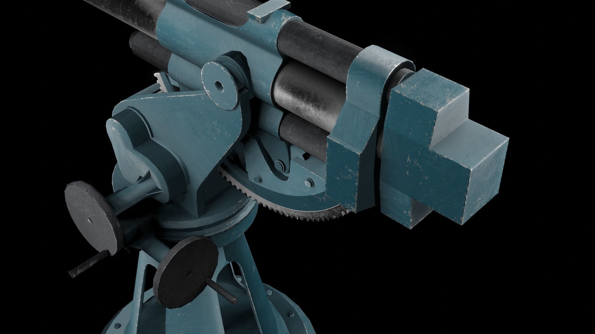 21-K gun 45 mm caliber 3D model | CGTrader
