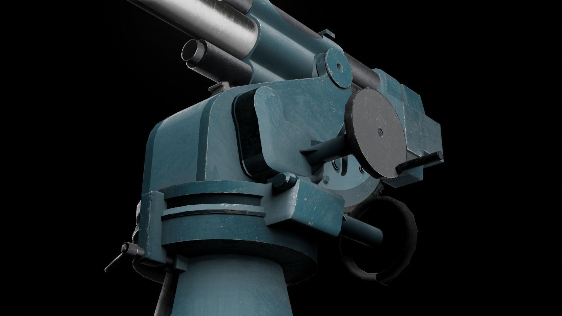 21-K gun 45 mm caliber 3D model | CGTrader