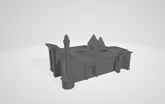 3D model Ulu Cami VR / AR / low-poly | CGTrader