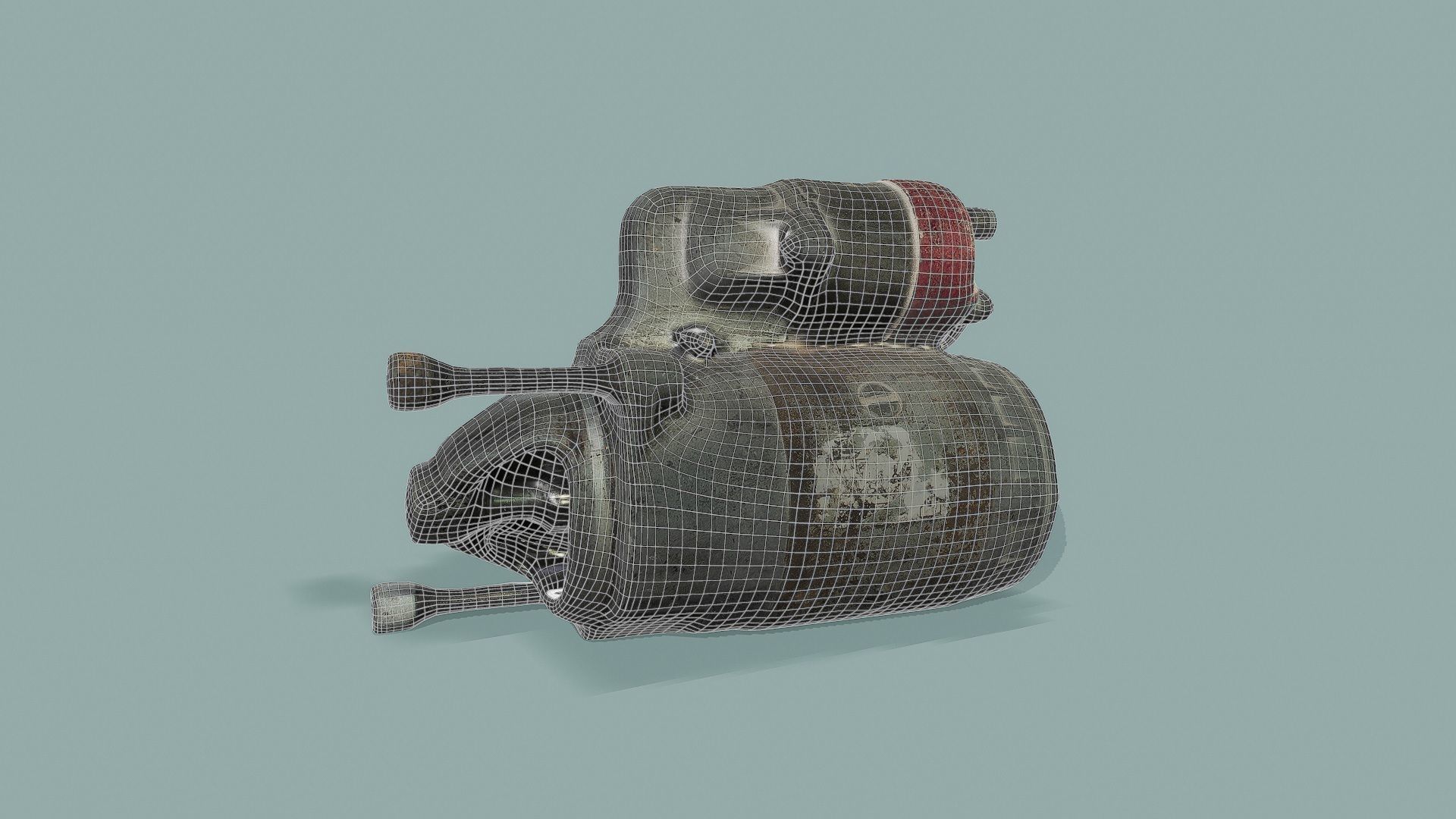 3D model 3D Scan Car Parts Pack - Props VR / AR / low-poly | CGTrader