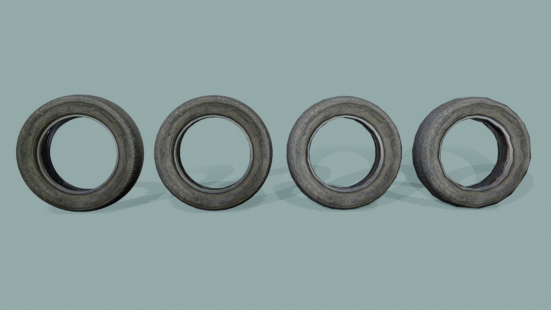 3D model 3D Scan Car Parts Pack - Props VR / AR / low-poly | CGTrader