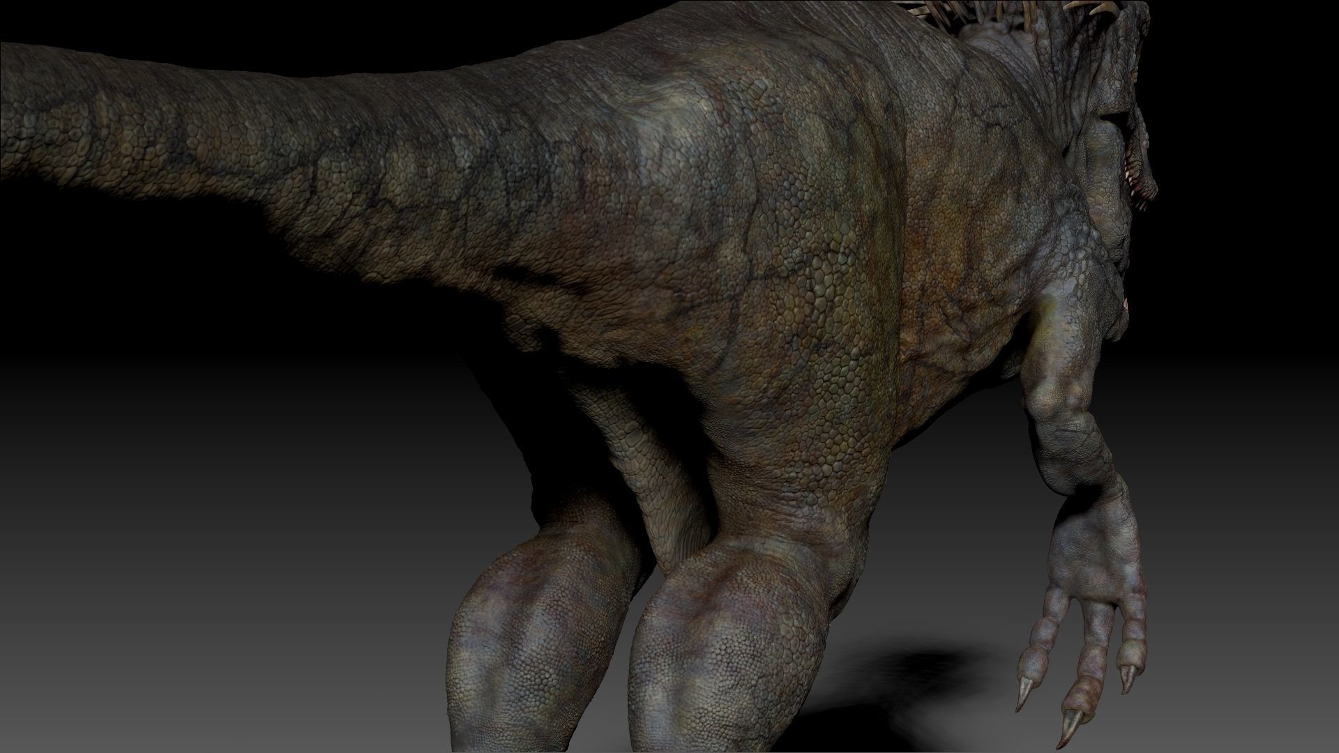 UtahRaptor SCULPT Project 3D model | CGTrader