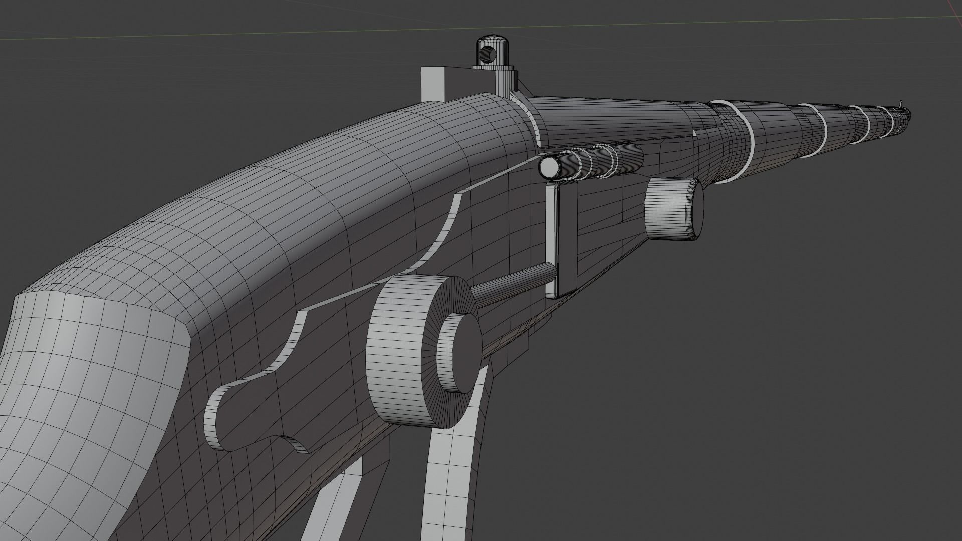 Tusken Cycler Rifle C 3D model | CGTrader