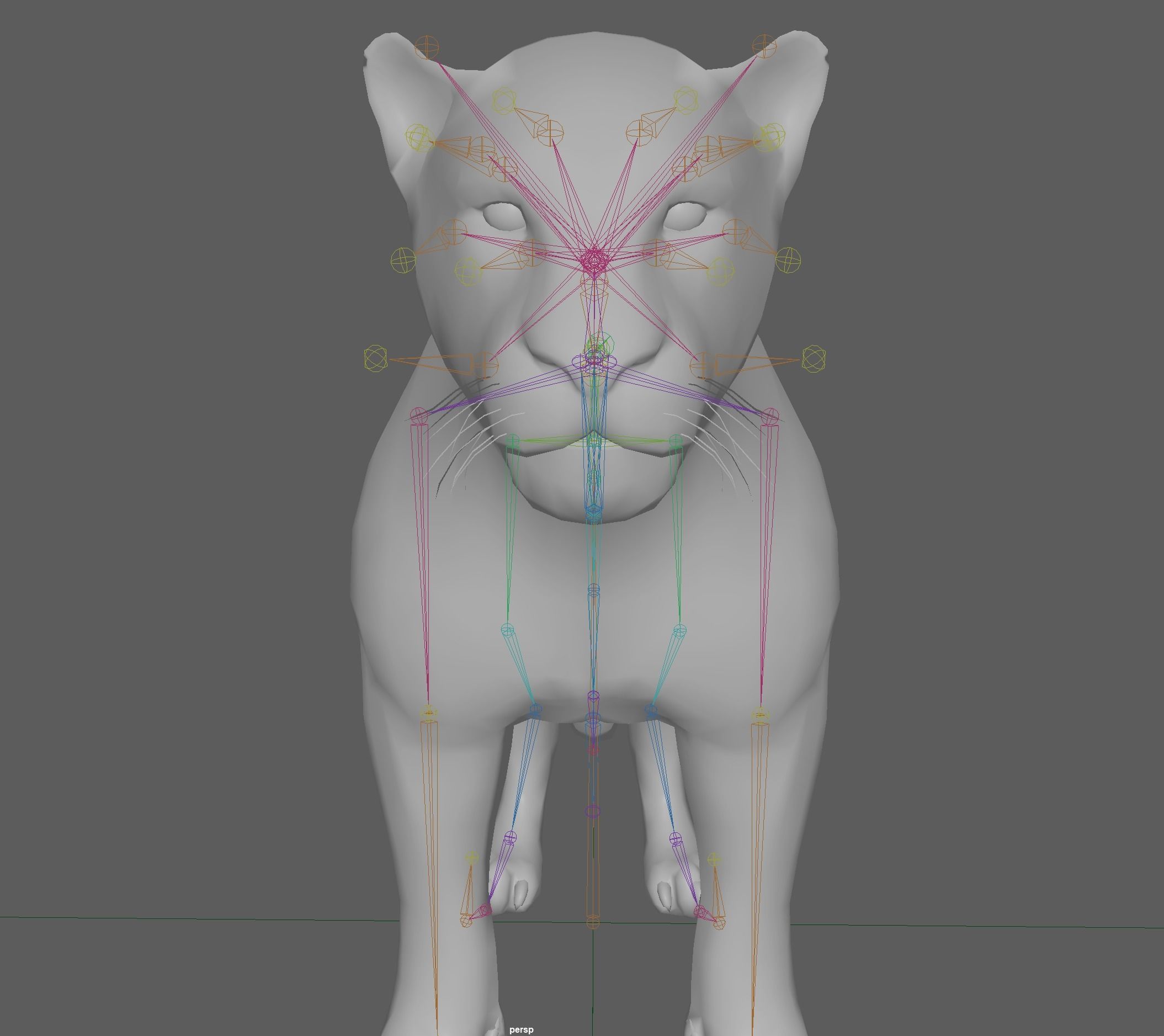 3D model Lion female - Lioness Rig VR / AR / low-poly | CGTrader