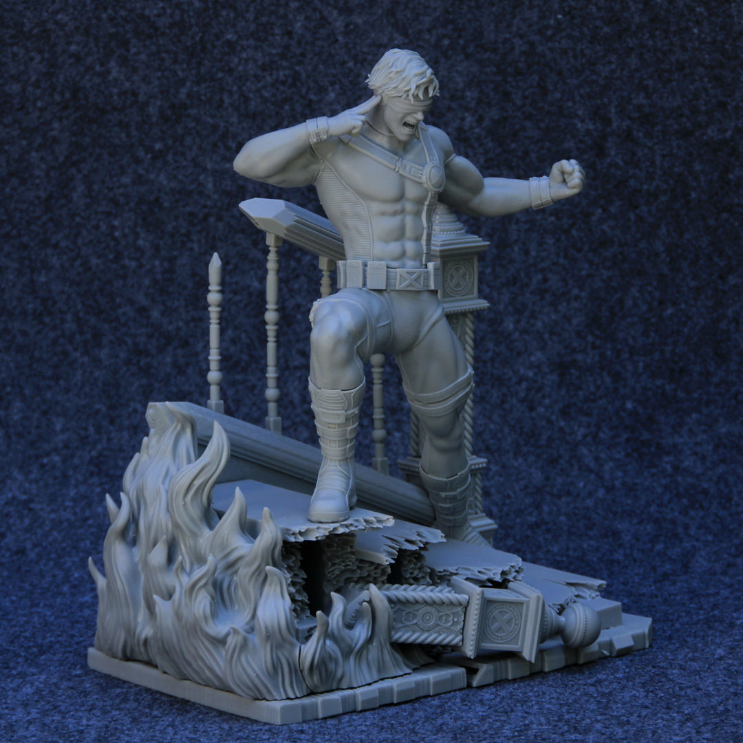 Cyclops X-MEN STL FILE 3D model 3D printable | CGTrader