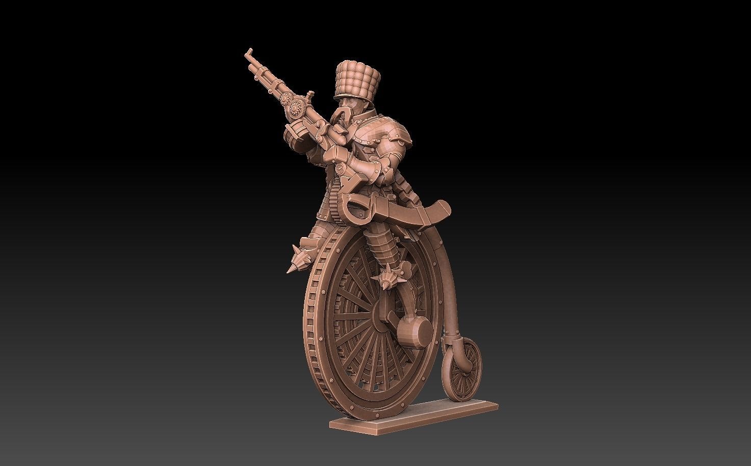 Steampunk Wheeled Hussars Cavalry 3D model 3D printable | CGTrader