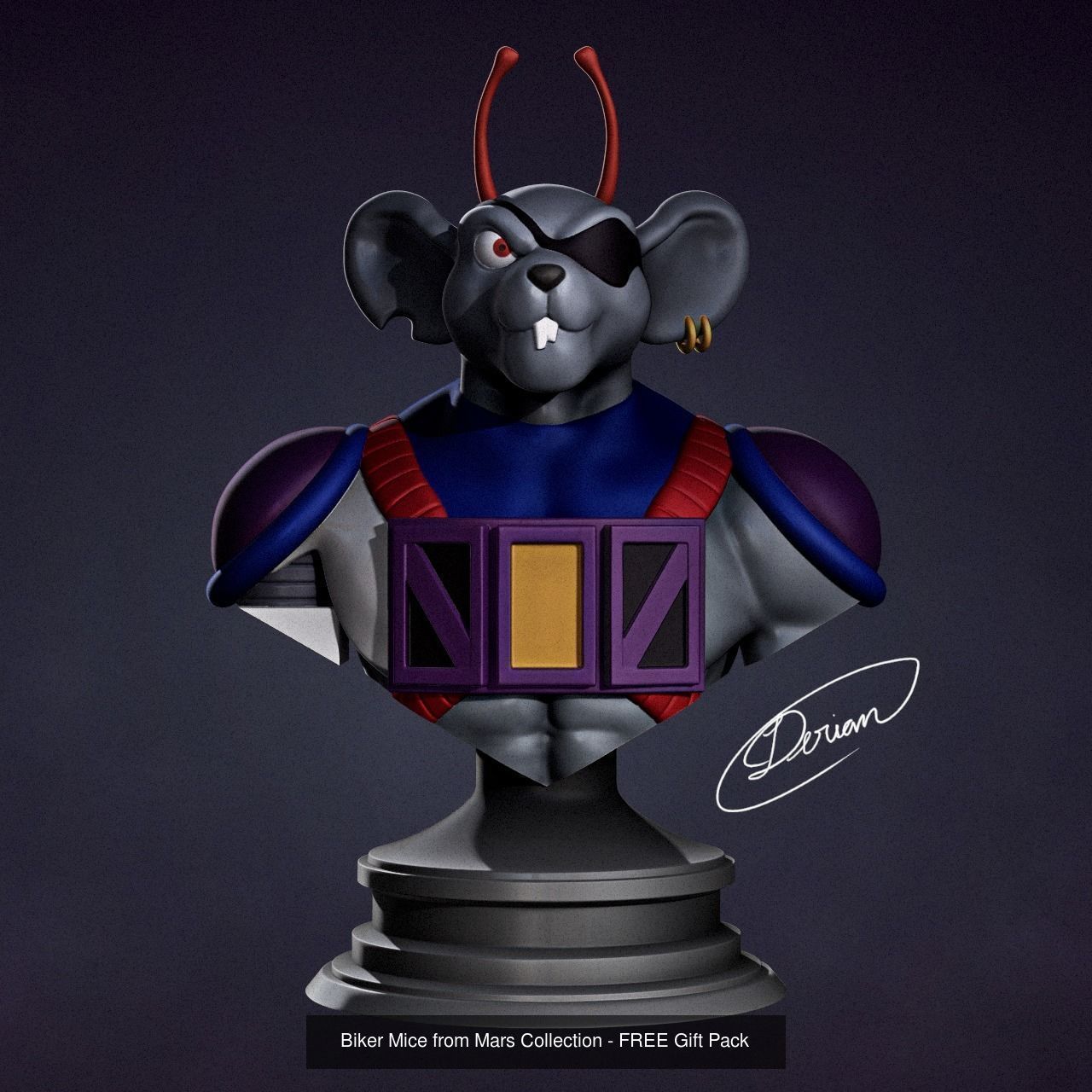 Biker Mice from Mars - Full Pack Vol 1 3D Model Collection | CGTrader