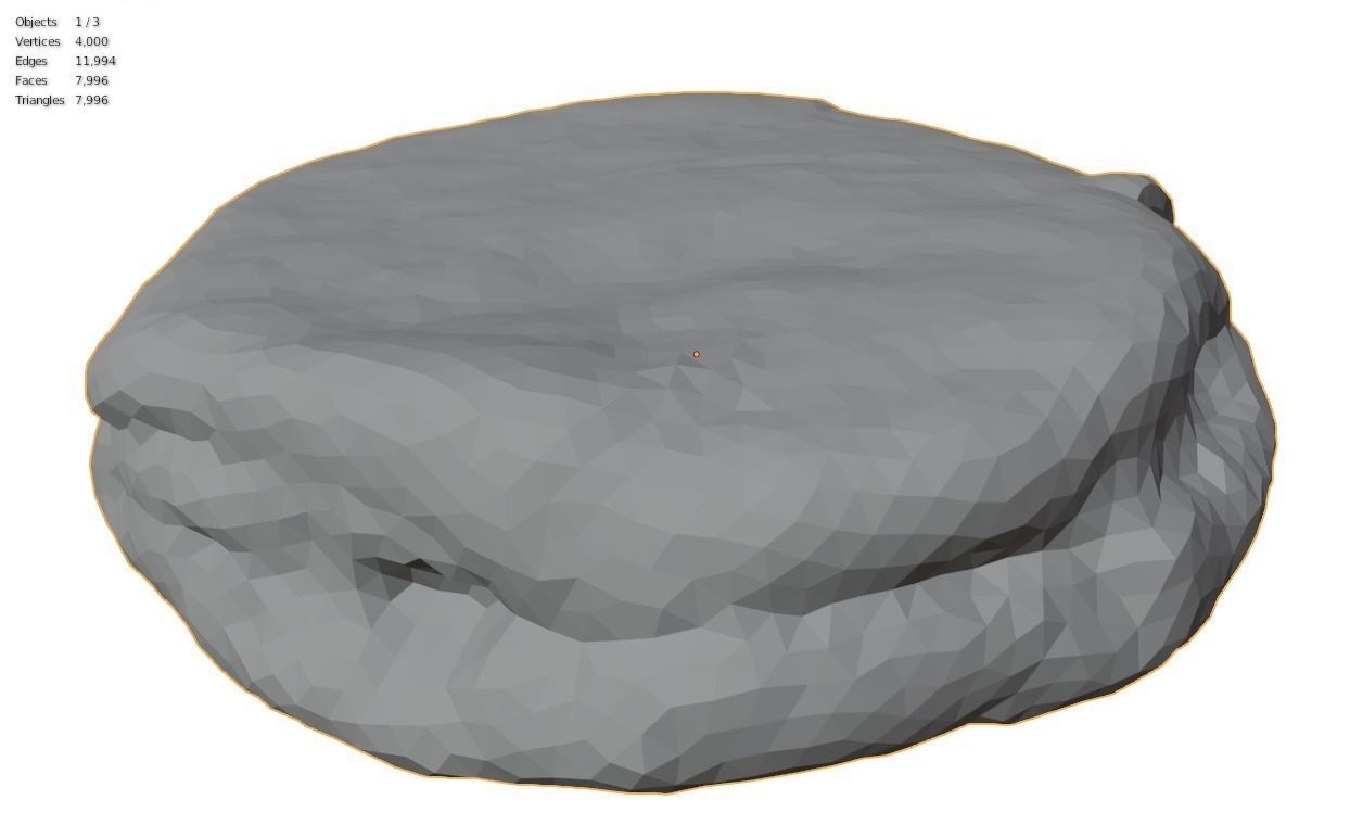 Photorealistic English Muffin - 5 LODs free VR / AR / low-poly 3D model ...