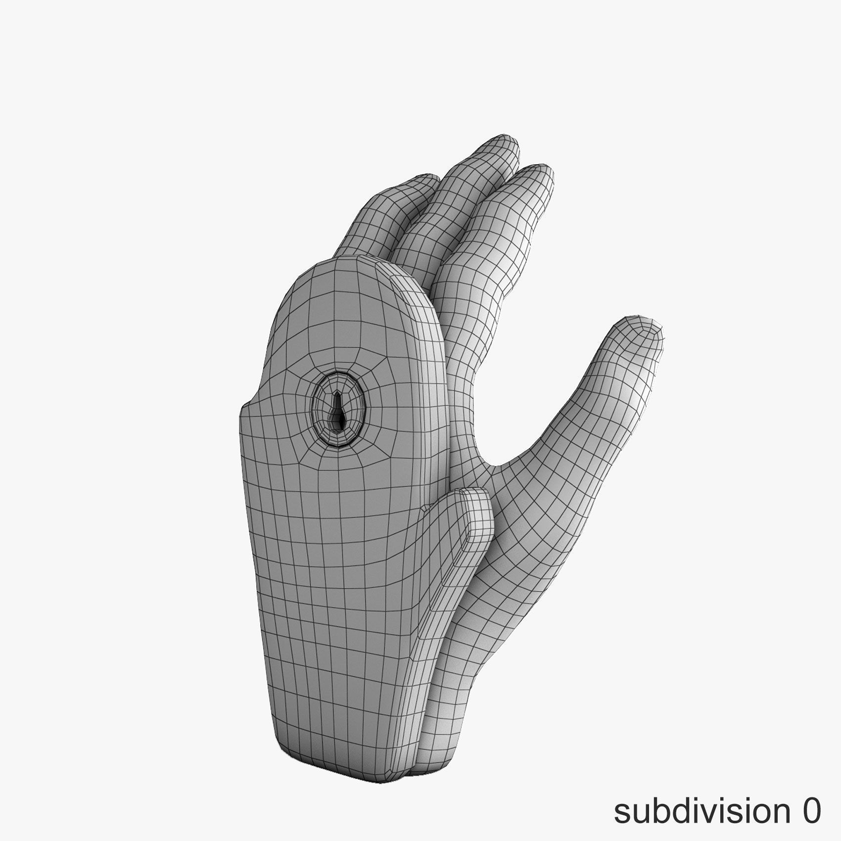 3D model Palmistry Hand VR / AR / low-poly | CGTrader