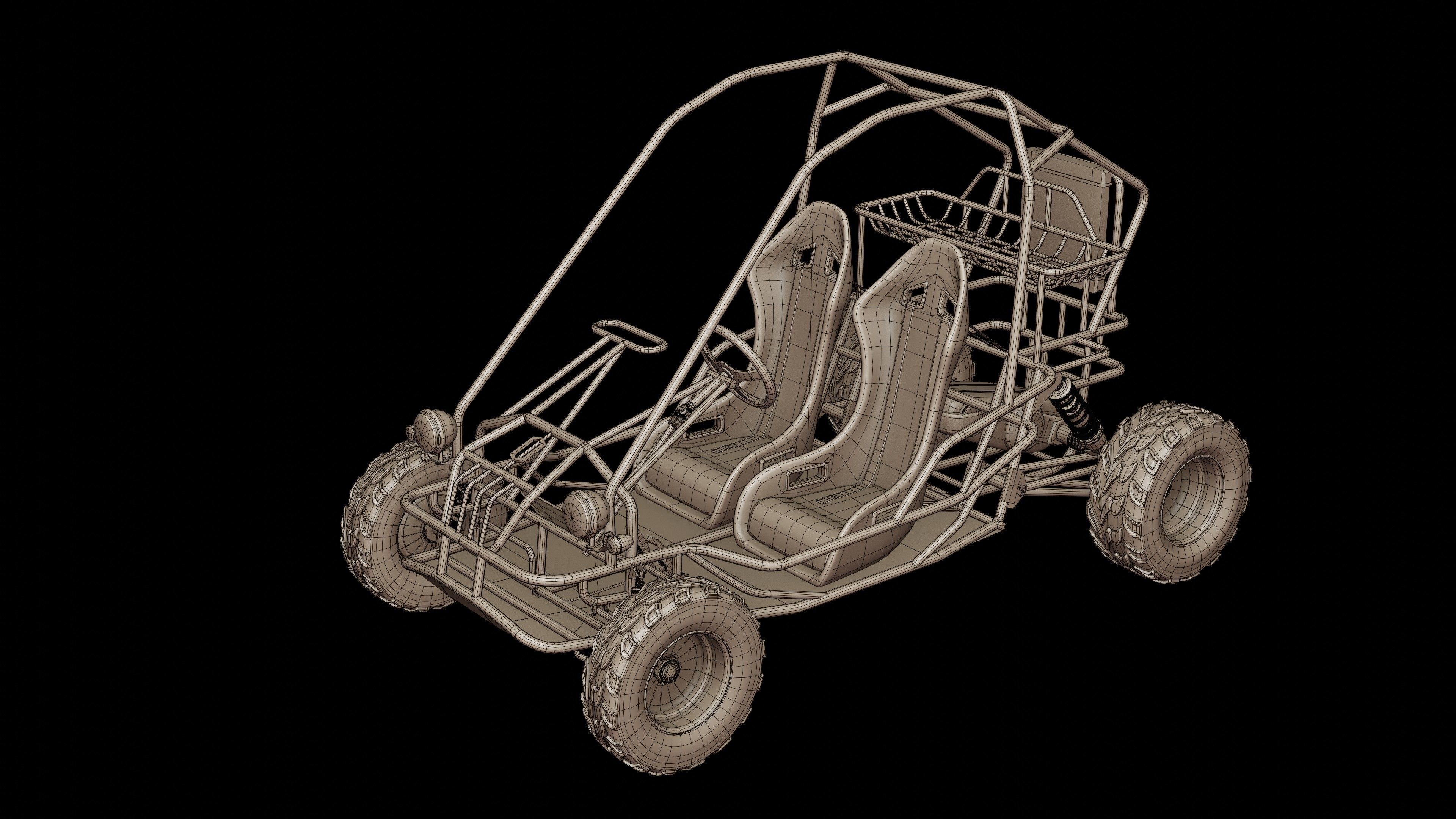Dune Buggy 3D model | CGTrader