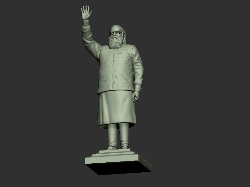 Narendra modi full body pose 3D model 3D printable | CGTrader