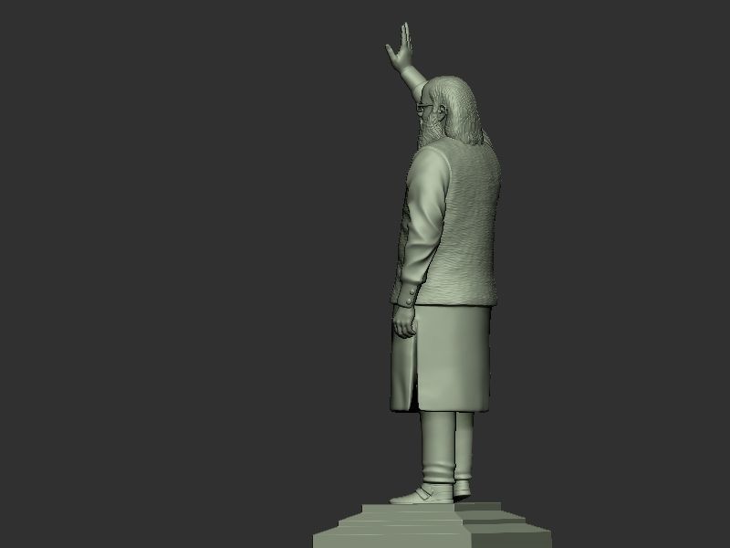 Narendra modi full body pose 3D model 3D printable | CGTrader