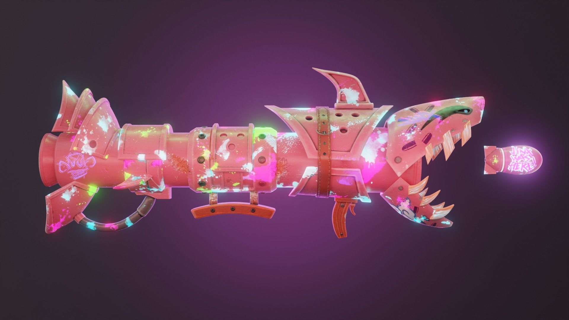 3D model Jinx Fishbones VR / AR / low-poly | CGTrader