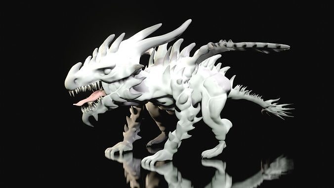 Dragon toy 3D model | CGTrader