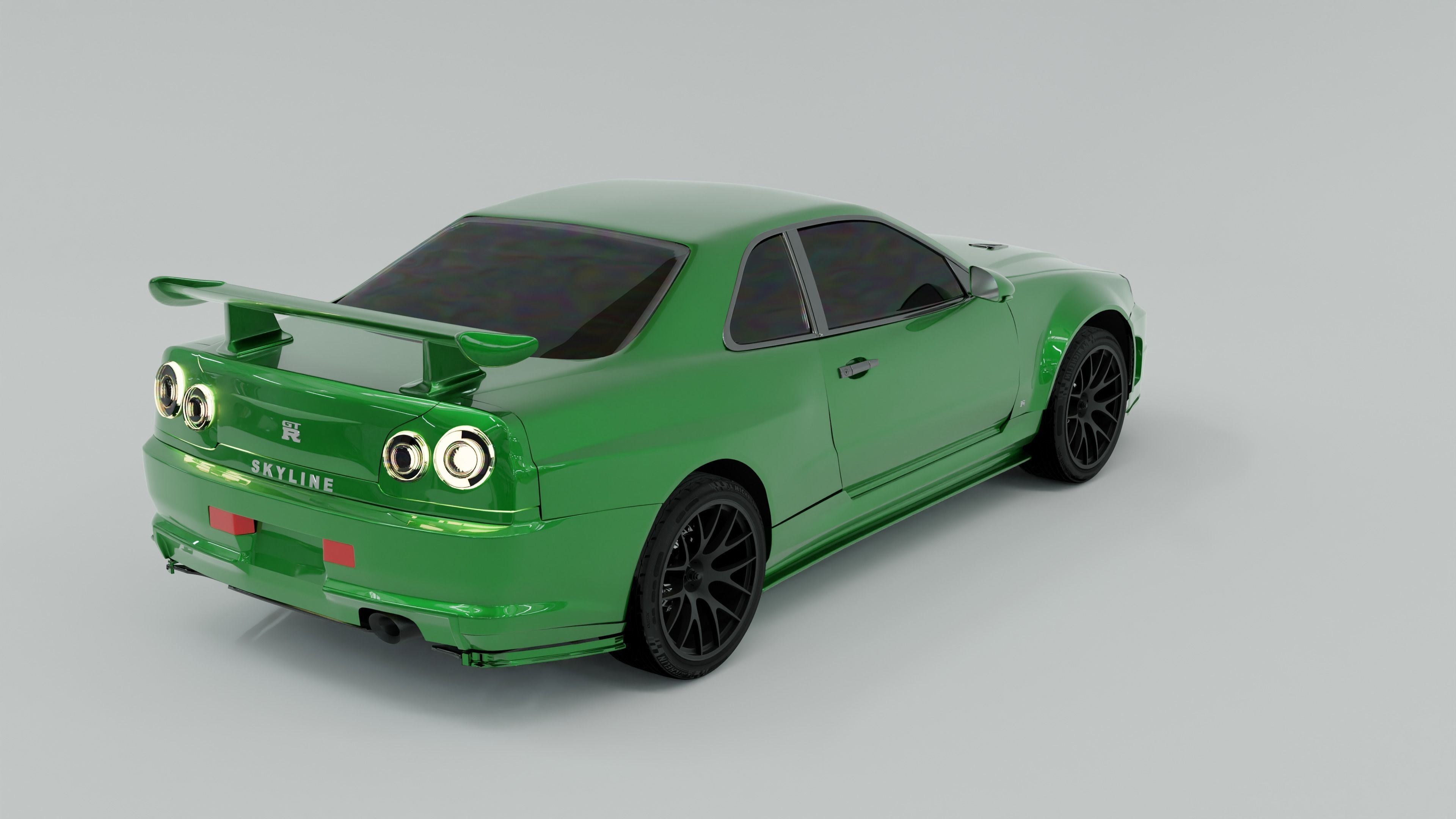 Nissan Skyline 3D model 3D model | CGTrader
