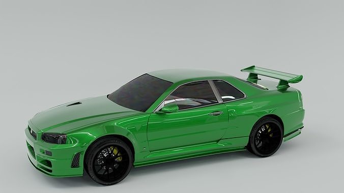 Nissan Skyline 3D model 3D model | CGTrader