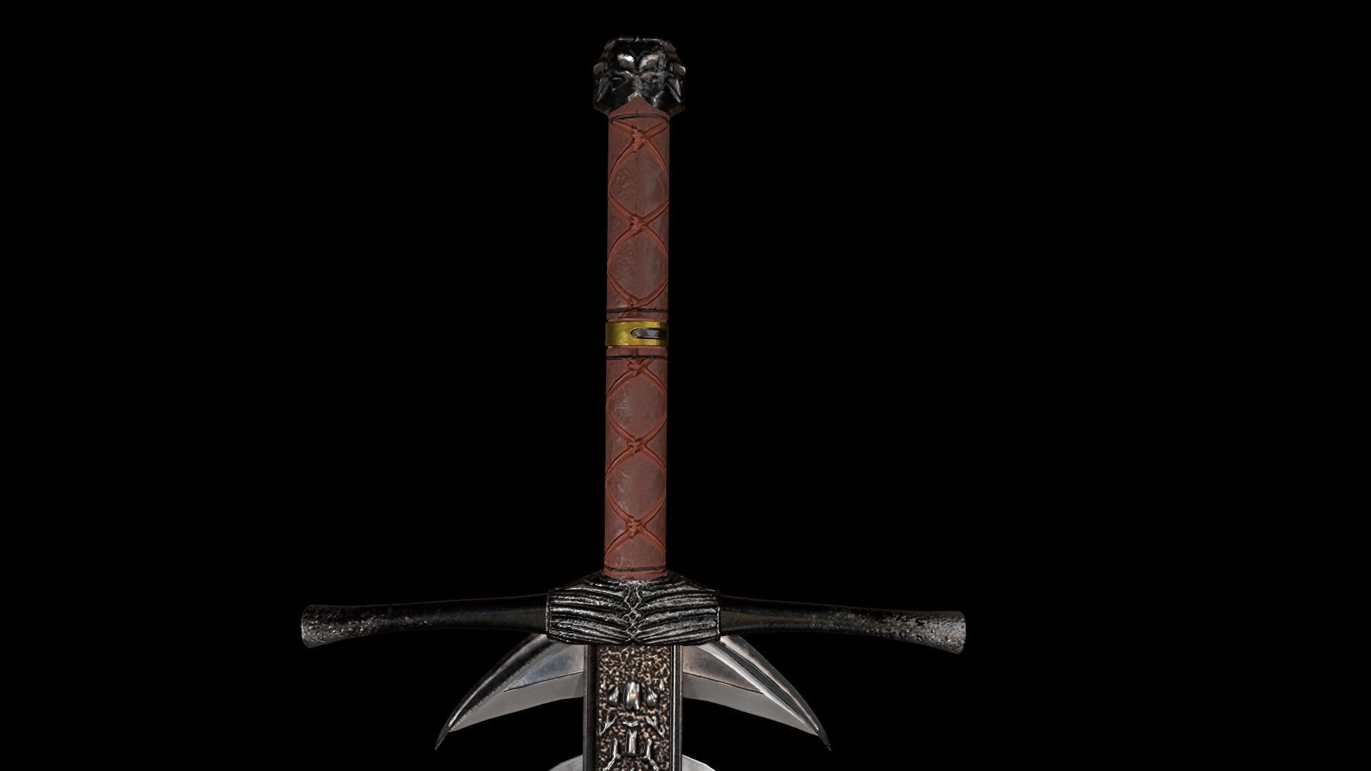 3D model GreatSword Collection Vol 1 - PBR Low-Poly Models VR / AR ...