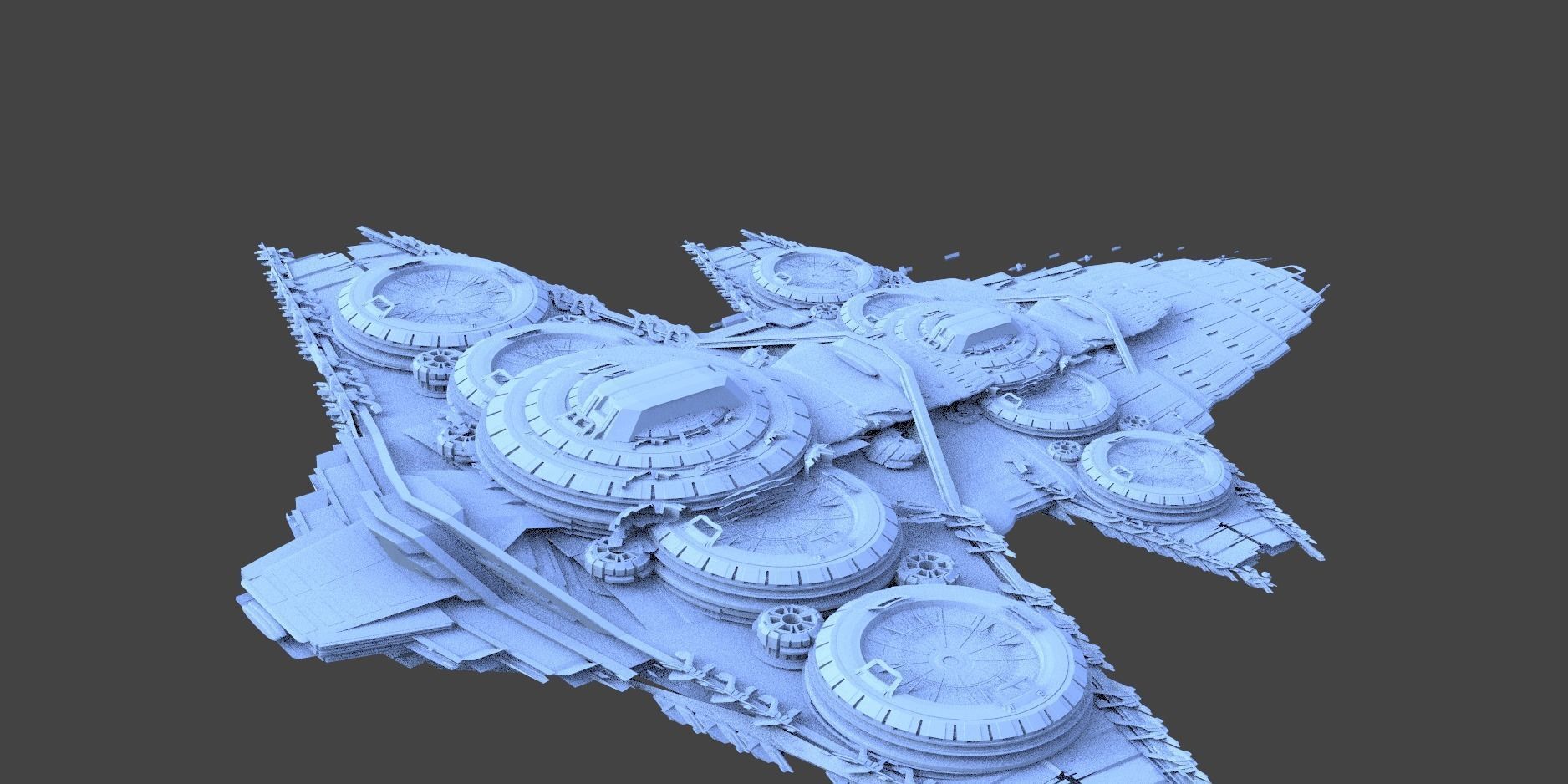 Star Freighter Villain base floor 3D model | CGTrader