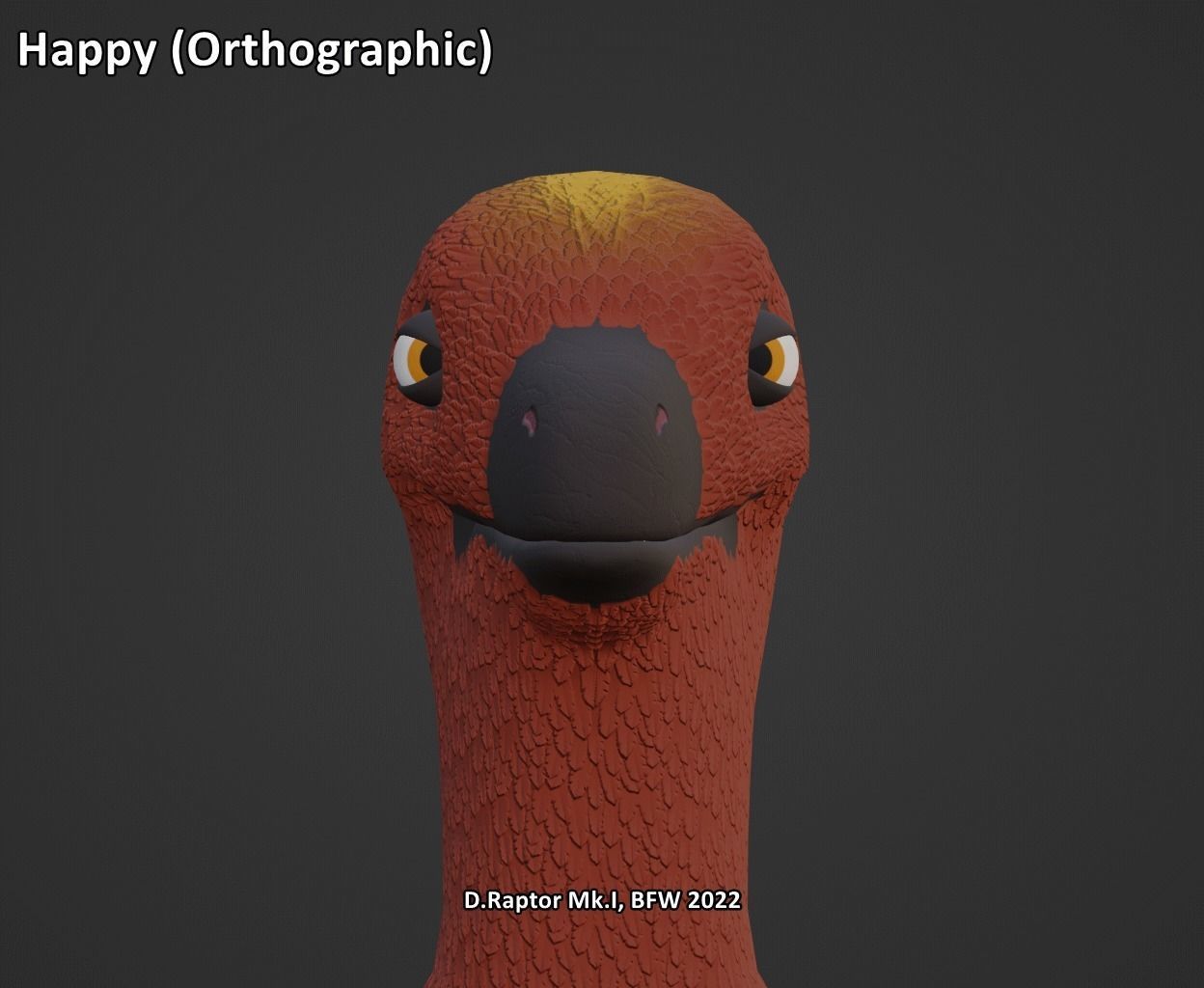 3D model Deinonychus Raptor Mk I for VRChat VR / AR / low-poly | CGTrader