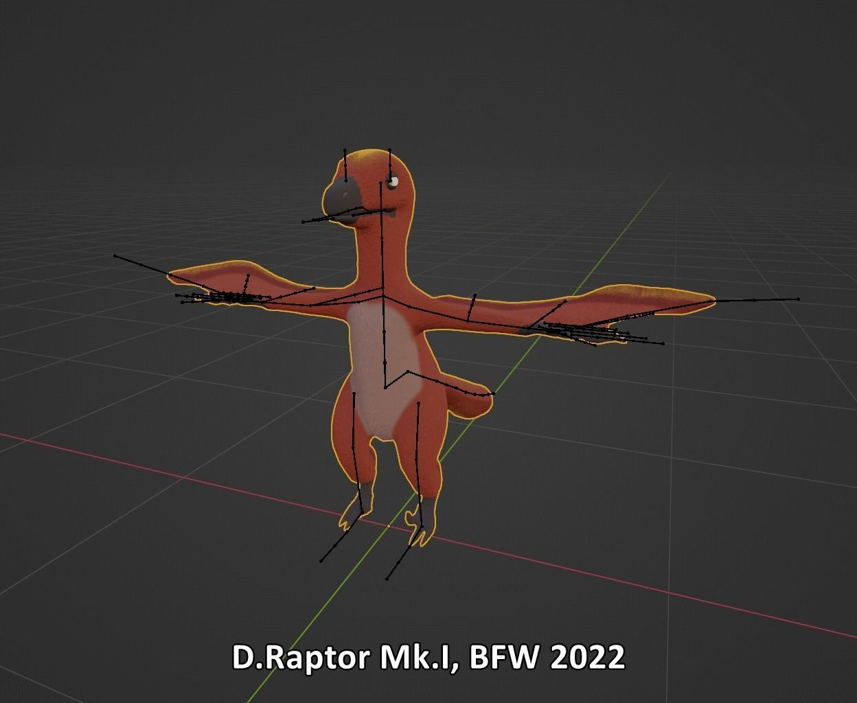 3D model Deinonychus Raptor Mk I for VRChat VR / AR / low-poly | CGTrader