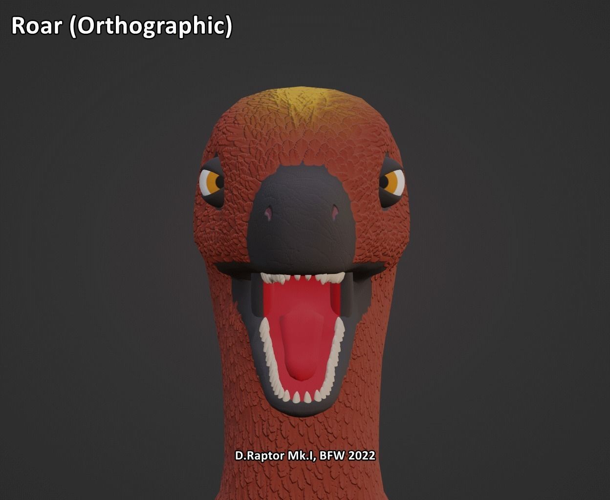 3D model Deinonychus Raptor Mk I for VRChat VR / AR / low-poly | CGTrader