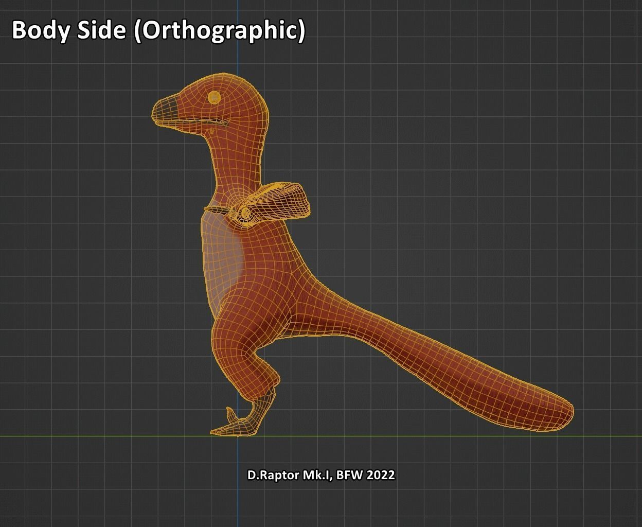 3D model Deinonychus Raptor Mk I for VRChat VR / AR / low-poly | CGTrader