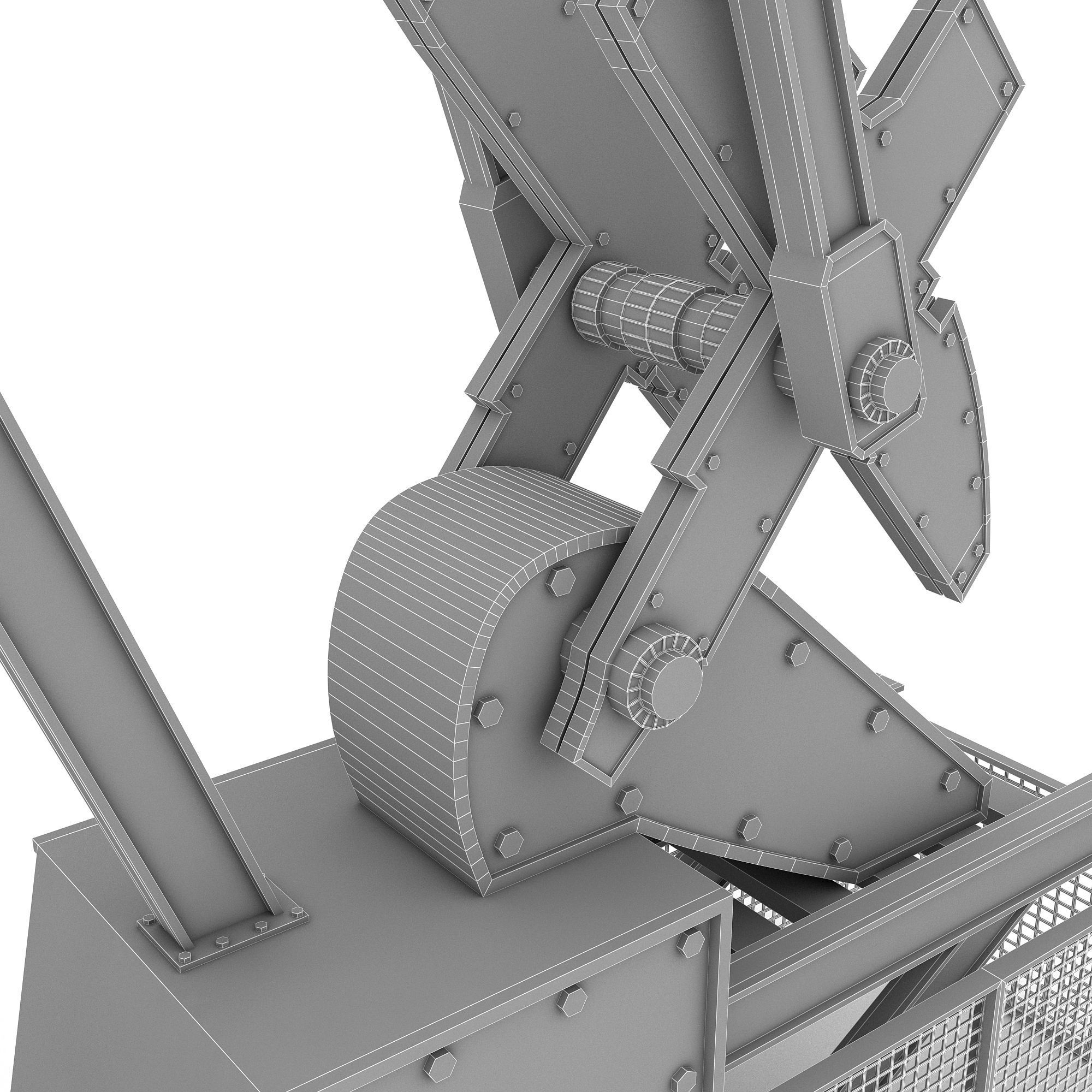 3D model Oil Pump 3d model VR / AR / low-poly | CGTrader